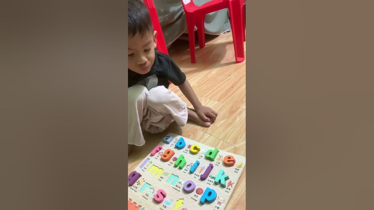 Learning alphabet ABC game - YouTube