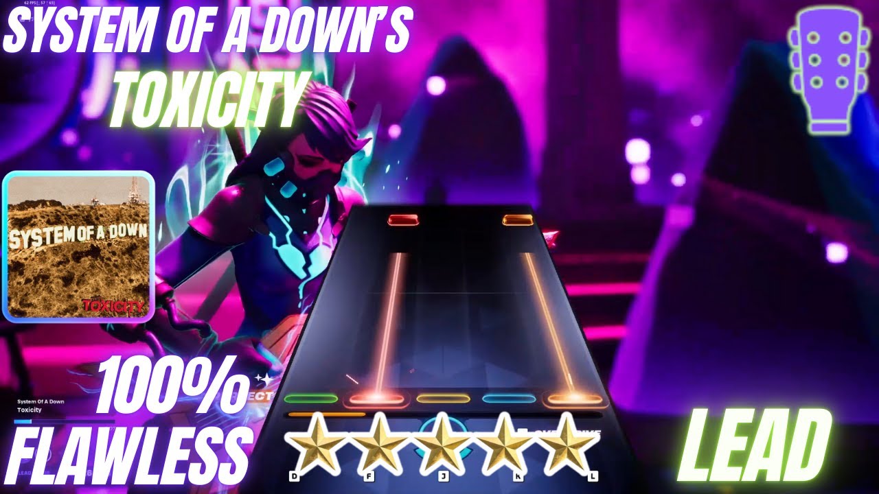 Fortnite Festival - Toxicity | Expert Lead | 100% Flawless - YouTube