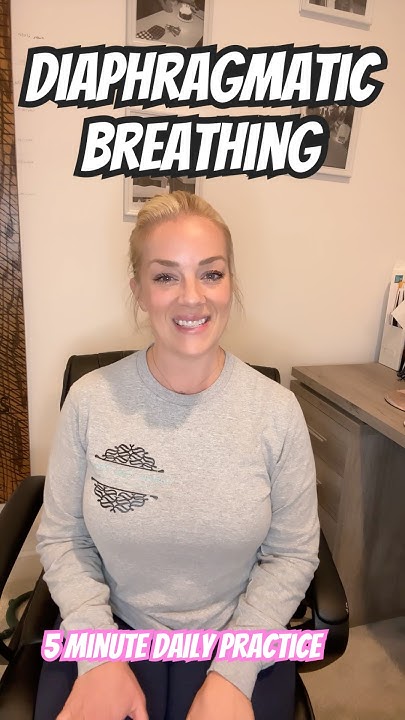 BREATHE Easier with DIAPHRAGMATIC Breathing for Beginners - YouTube