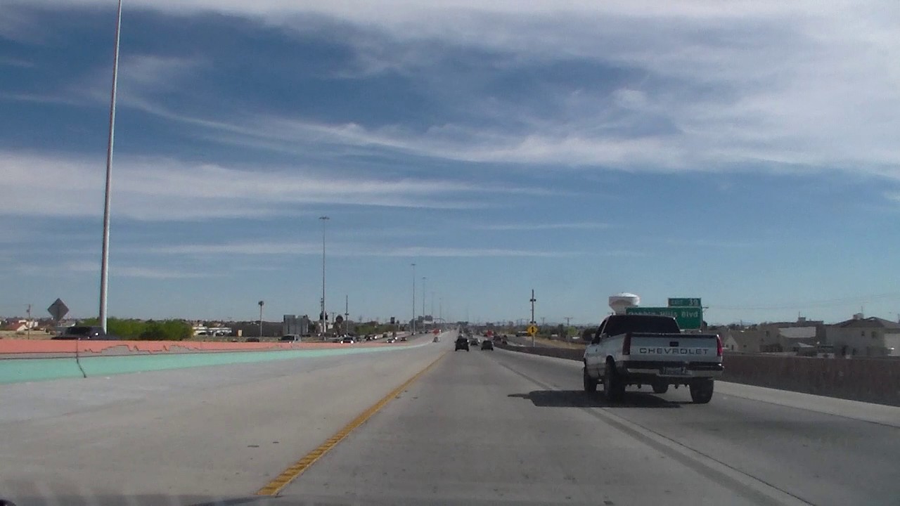 4-5-2017 Loop 375 SB El Paso, Texas 1 - YouTube