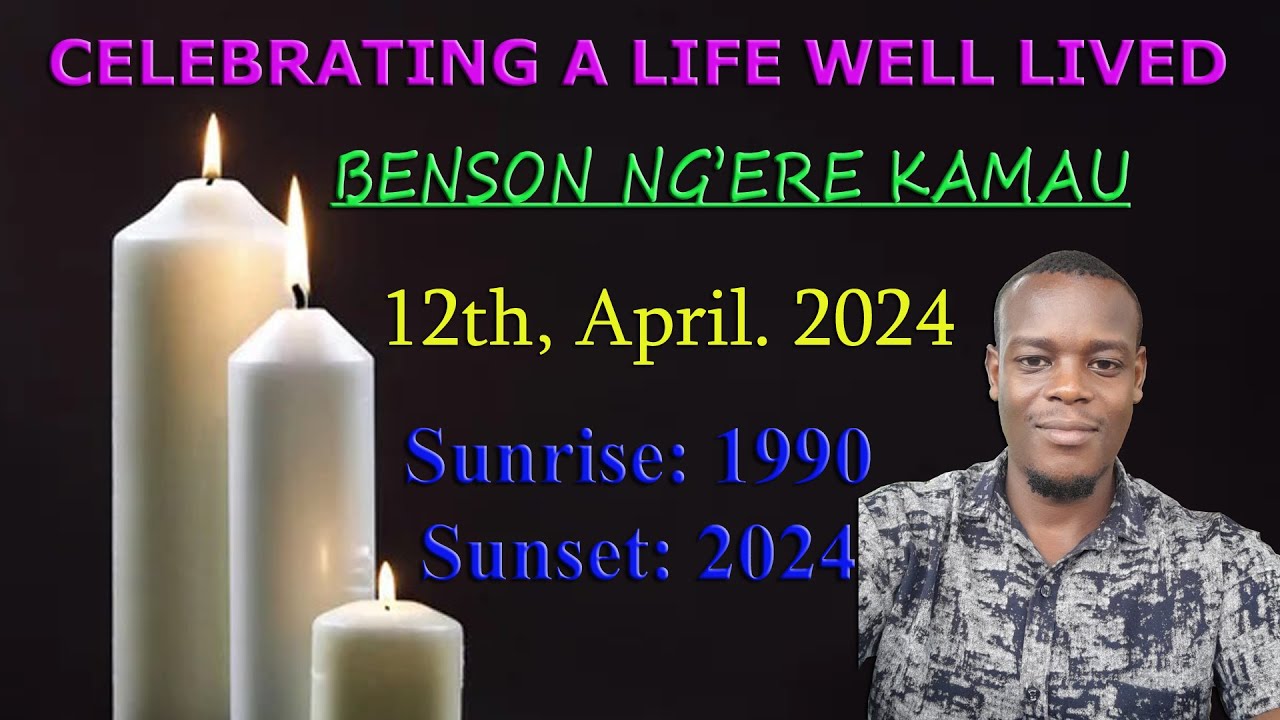 BENSON NG’ERE KAMAU - YouTube