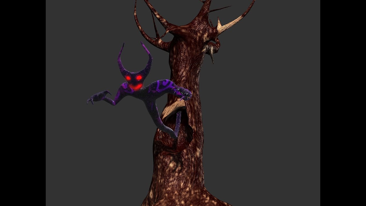 2 Horned tree mimic - YouTube