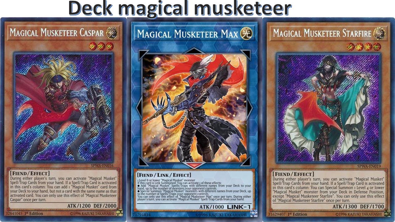 Deck magical musketeer november 2019 - YouTube