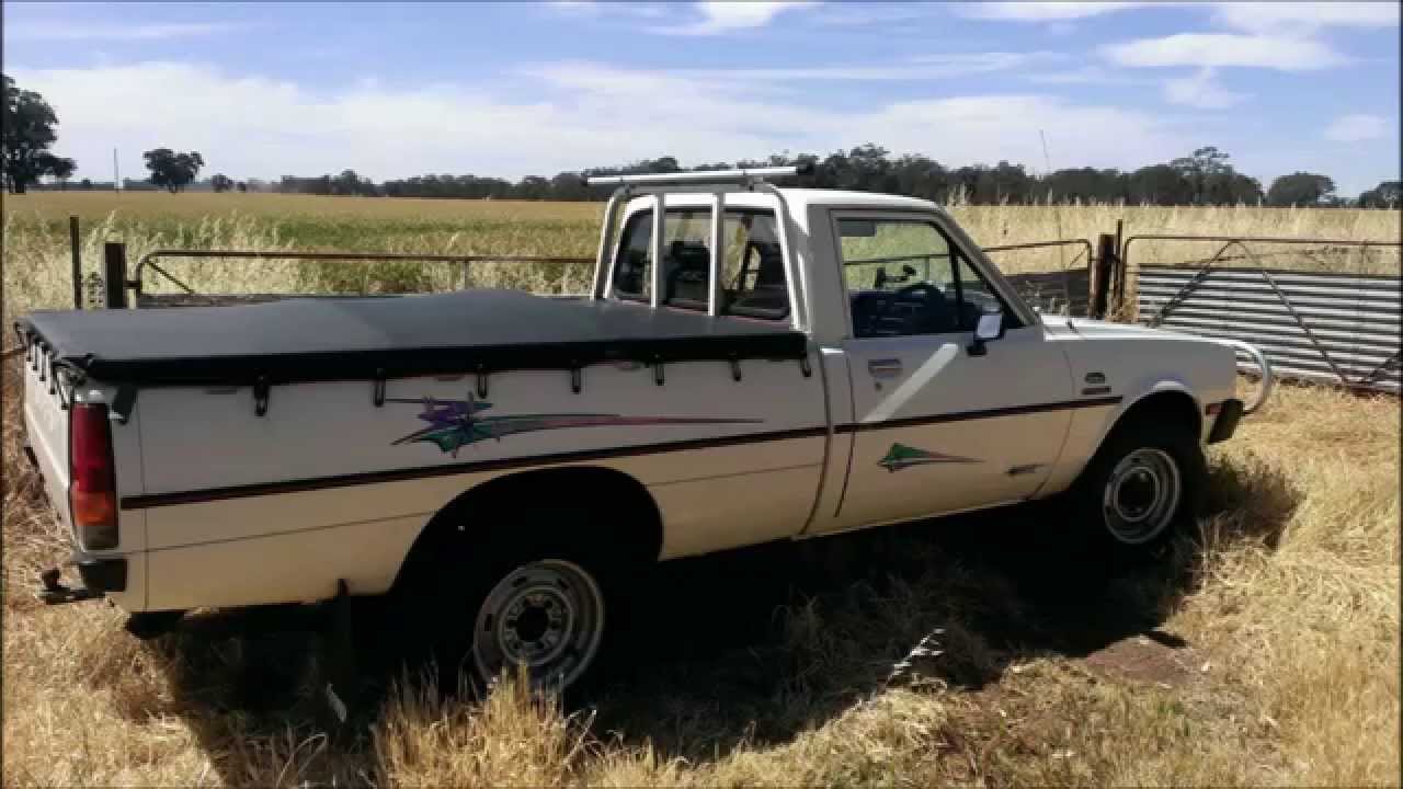1985 Mitsubishi L200 Express 4x4 Ute - Adventure - YouTube