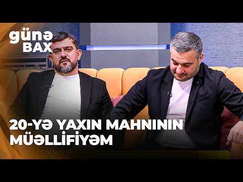 Günə Bax - Fariz Zeynalov mahnı yazdığı məşhurların adını çəkdi - Miri Yusif, Röya, Xatirə İslam...