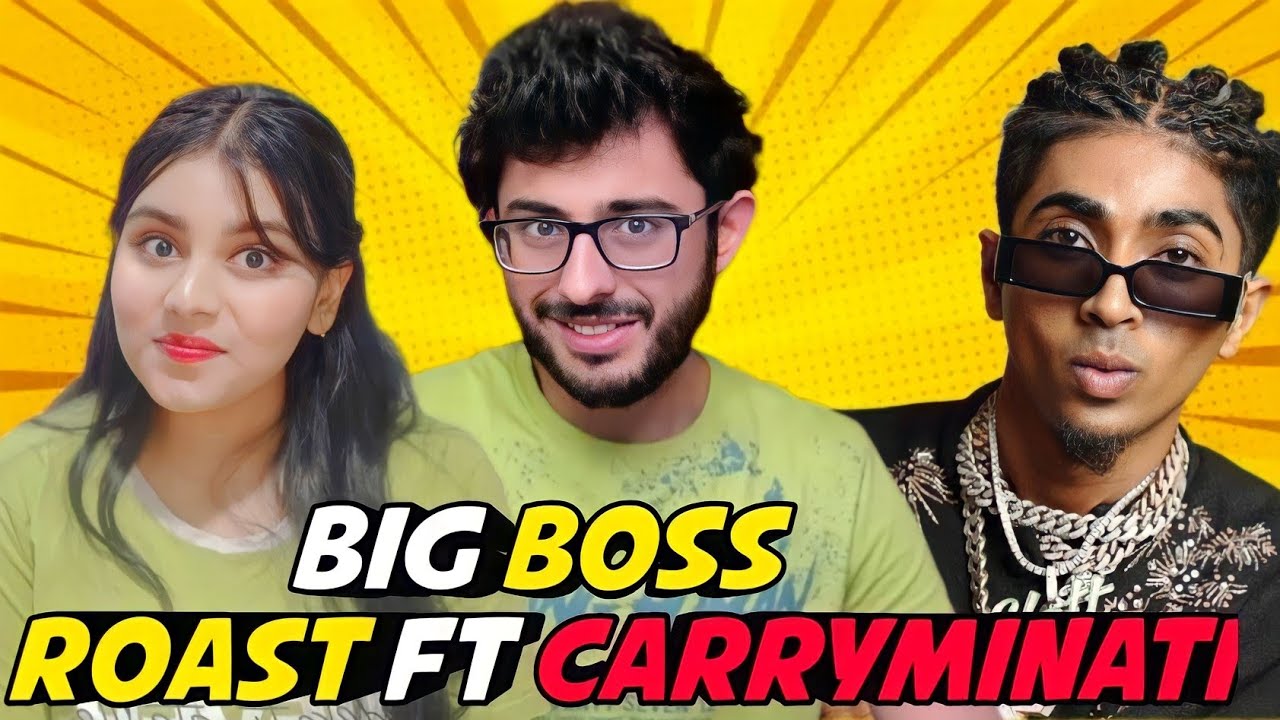 CarryMinati BiggBoss Reaction | CarryMinati New Video #beingcarry - YouTube