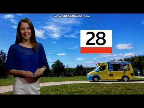 Kaye Forster East Midlands Today weather July 22nd 2019 - YouTube