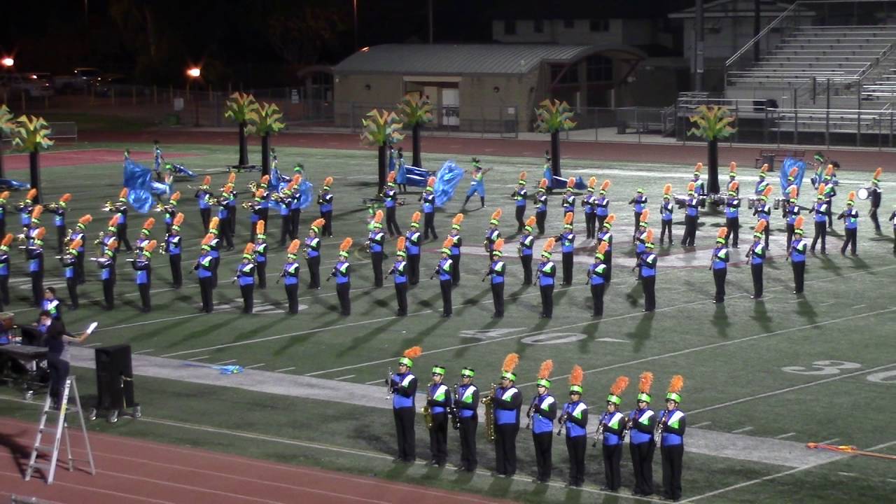Warren Band & Color Guard in 1st Annual Fall Band Spectacular. - YouTube