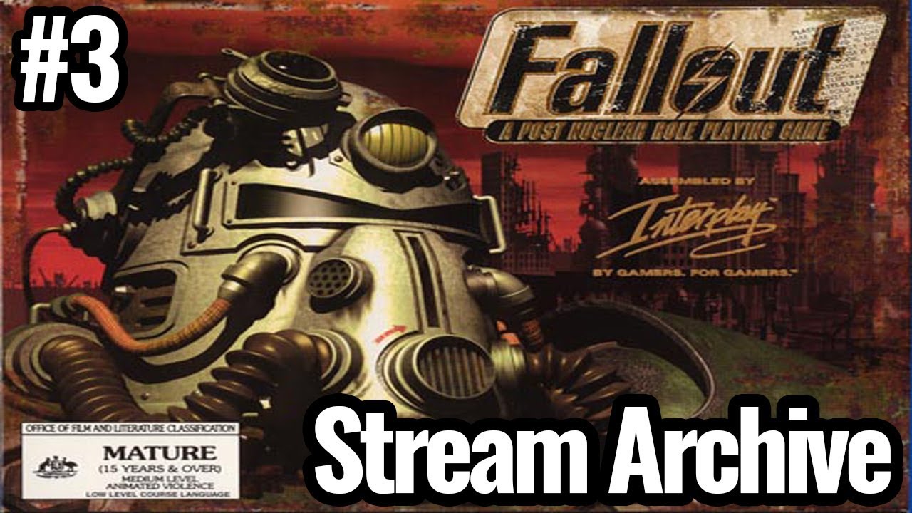 Classic Fallout Stream Archive #3 - YouTube