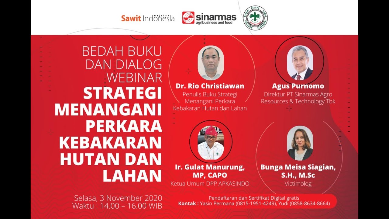 Part 3 - Bunga Meisa Siagian, S H , MSc - Bedah Buku Karhutla - Majalah ...