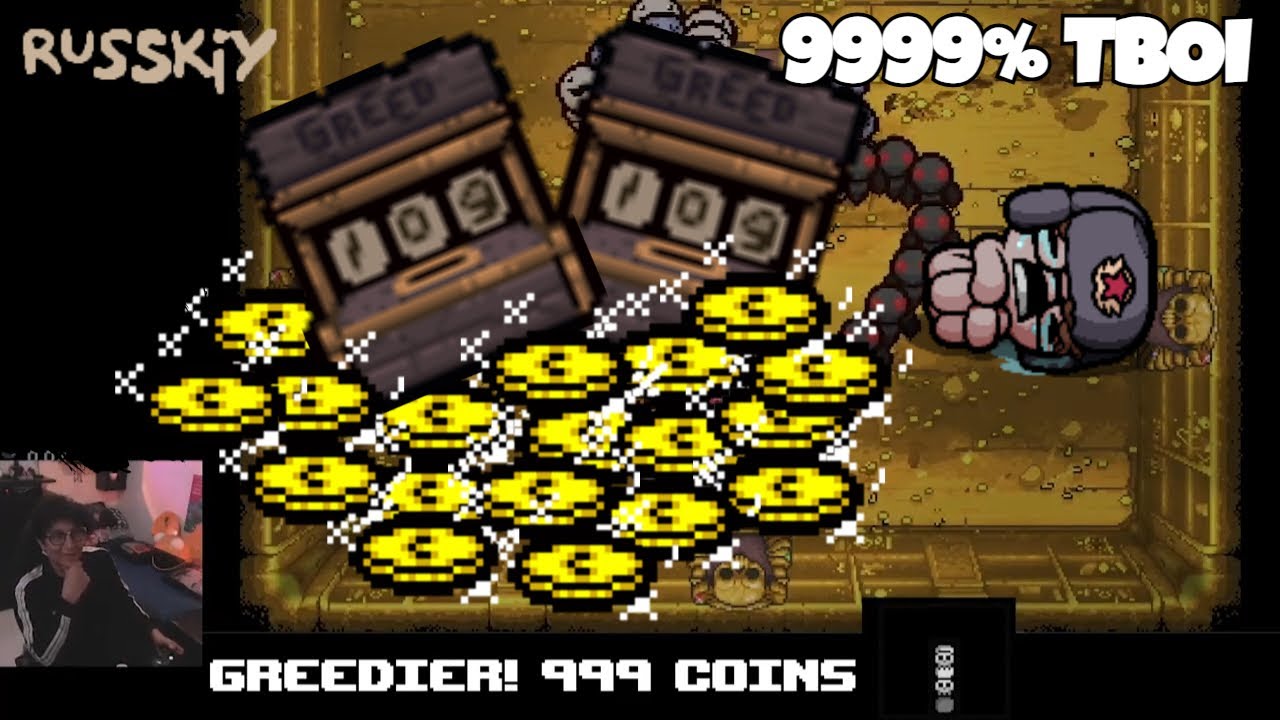 TUTORIAL COMO OBTENER 999 COINS EN GREEDIER! DEFINITIVO THE BINDING OF ...