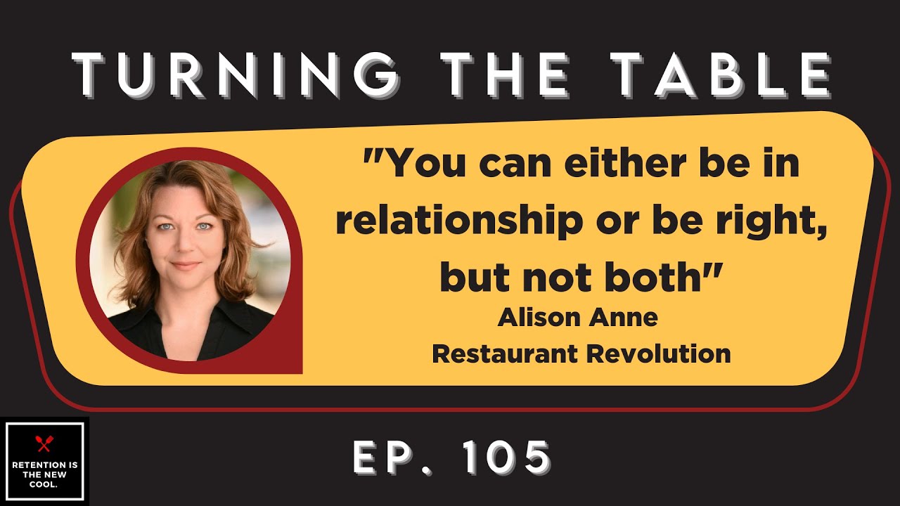 105: Turning the Table | Alison Anne Speaks About The Leadership Gap ...