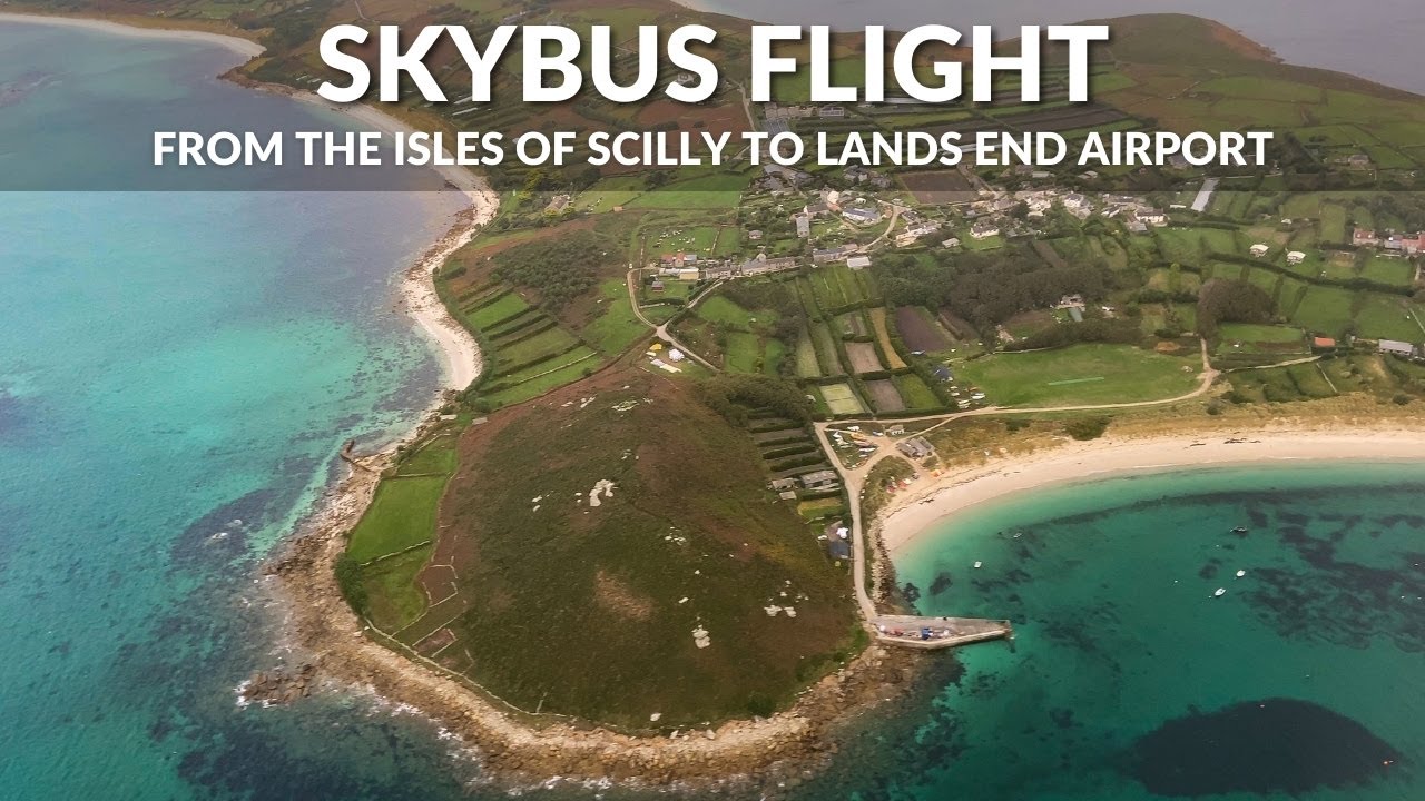 Skybus Flight From The Isles Of Scilly To Lands End Airport, Cornwall ...