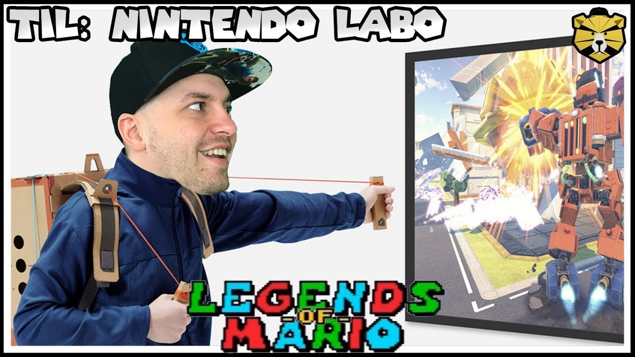 Nintendo LABO Unveiled During Legends Of Mario Part 4 - YouTube