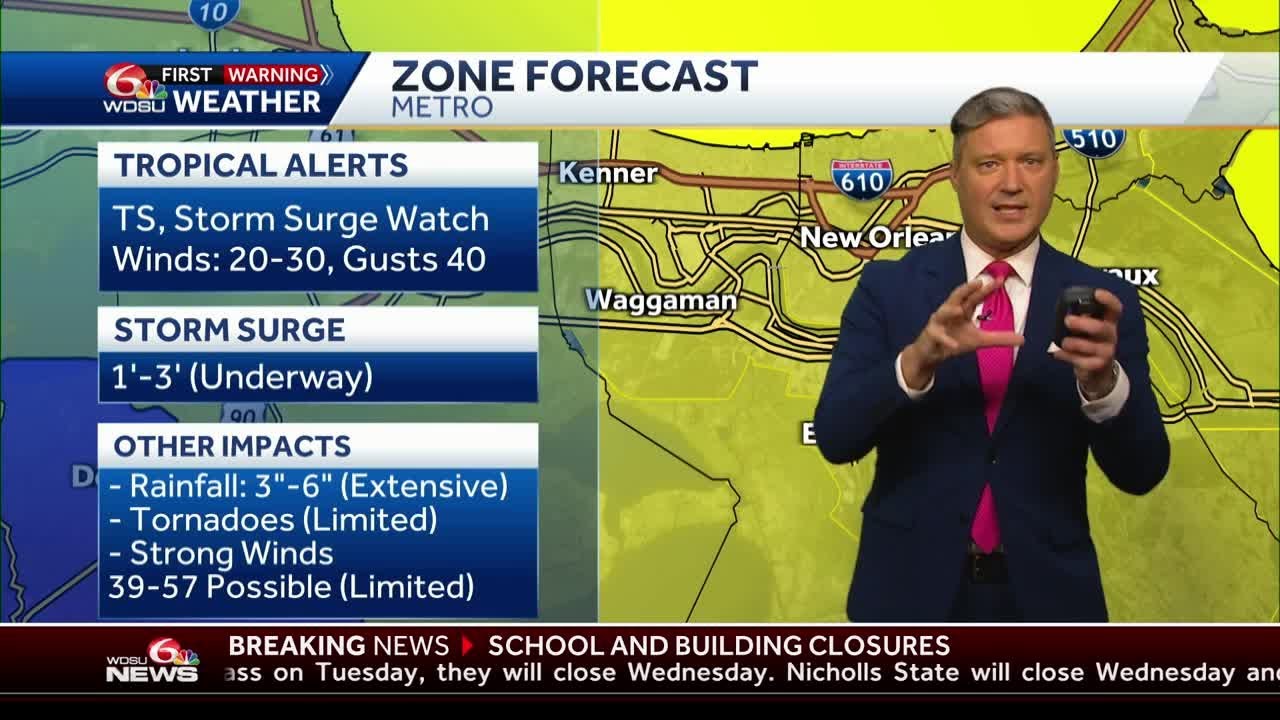 Tropical Storm Francine's latest track Sept. 9, 2024 - YouTube