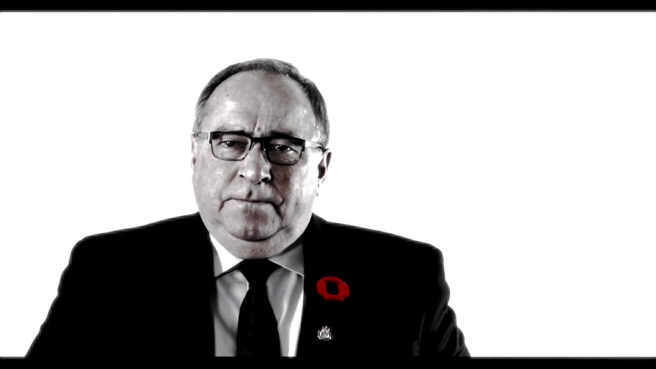 Dennis Smook on Remembrance Day 2017 - YouTube