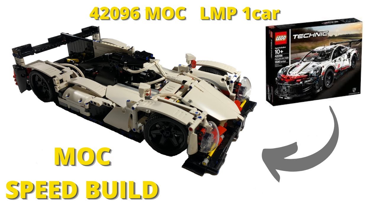 LMP 1car Alternate build LEGO 42096 Porsche 911 RSR | MOC LEGO ...