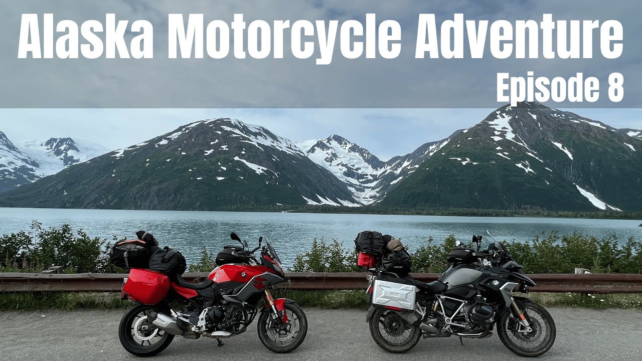 ‌ALASKA MOTORCYCLE ADVENTURE 2022--Episode 8-- Whittier-Homer-Seward ...