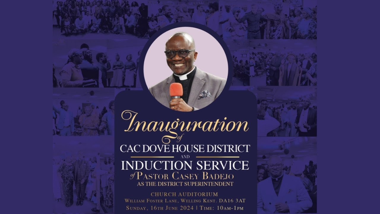 Inauguration Service || Father's Day || 16th June 2024 - YouTube