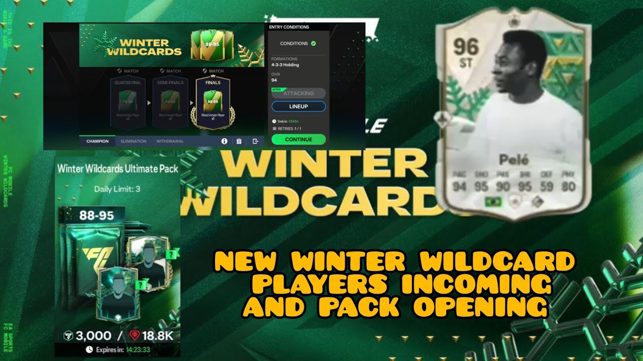 NEW WINTER WILDCARD PLAYERS INCOMING😱 AND PACK OPENING‼️ - YouTube
