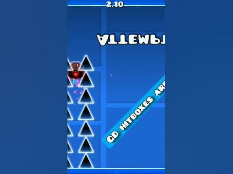 Hitboxes are broken in GD #geometrydash - YouTube