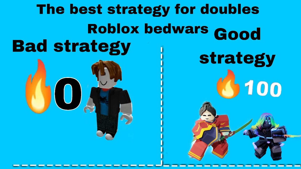 The best Strategy for DOUBLES in roblox bedwars - YouTube