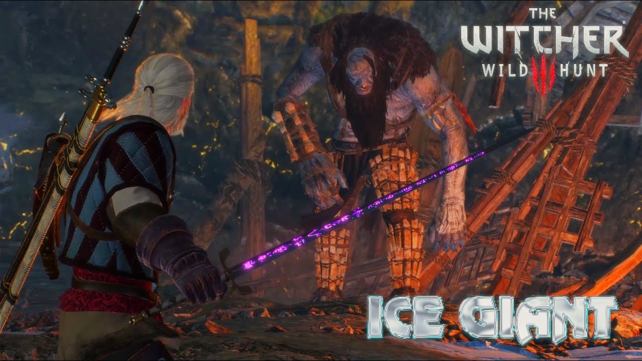Witcher 3 || Kill The Ice Giant || Witcher 3 feet as cold as ice ...