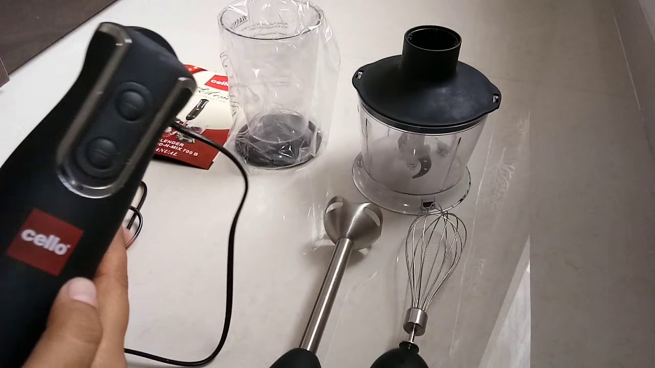 BLEND-N-MIX 700B cello hand blender review - YouTube