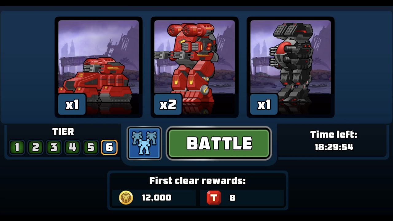 Supermechs | Raid Round 1 Tier 6 (1v1 Physical Raid) New 2023 Guide ...