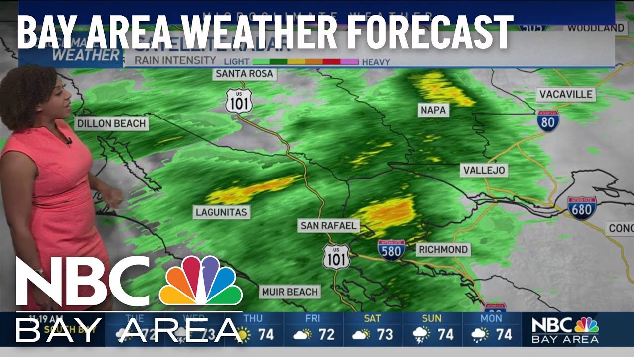 Forecast: Rain and storm chance today - YouTube
