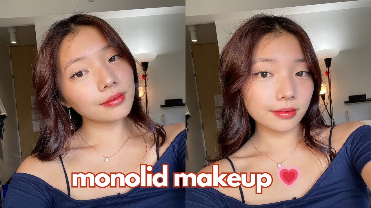 monolid makeup *IN DEPTH* easy tutorial - YouTube