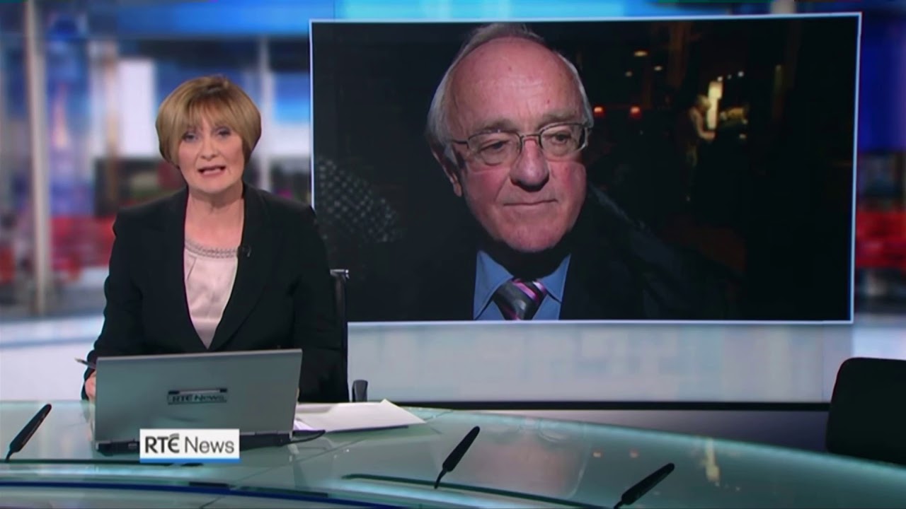 Frank Kelly's death reported on RTÉ News (28th February 2016) - YouTube