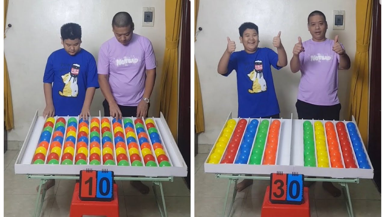 Brain training color ball puzzle game 19 - YouTube