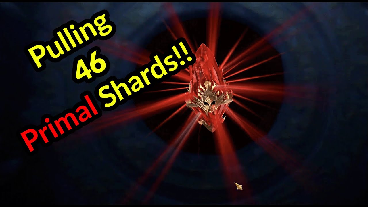 Pulling 46 Primal Shards - Raid Shadow Legends - YouTube