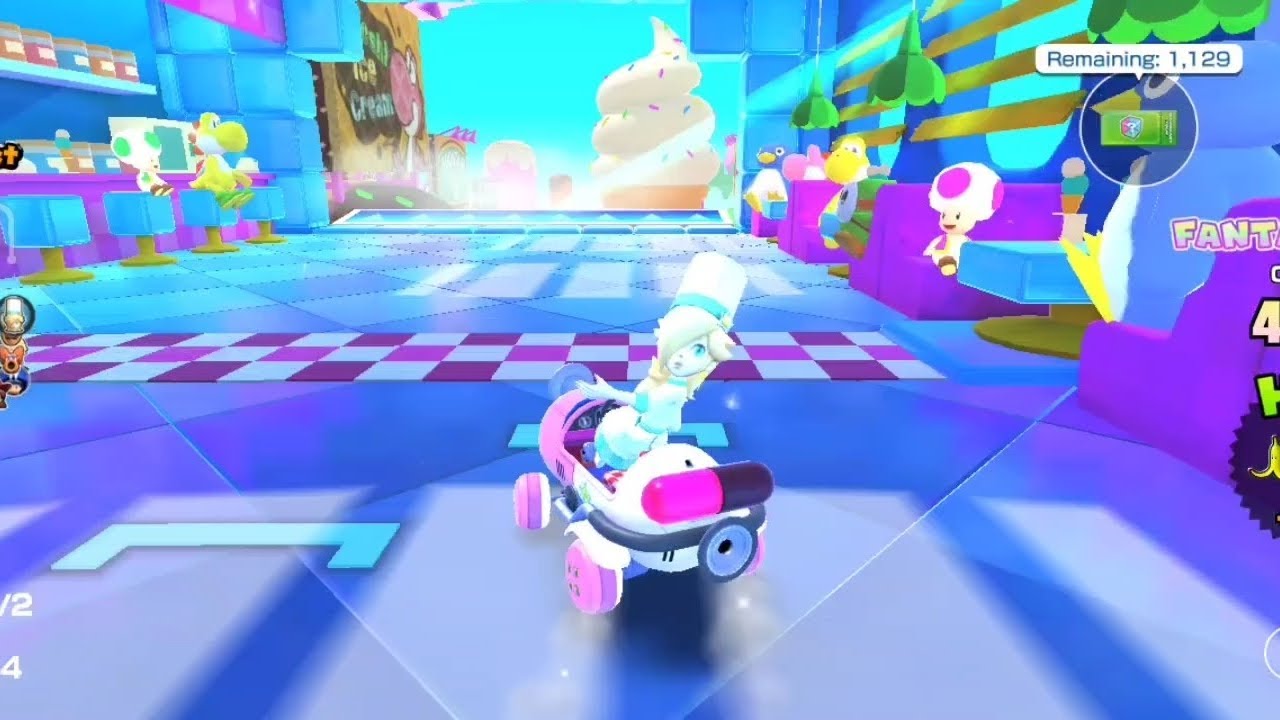 Mario Kart Tour Sky High Sundae (200cc) - YouTube