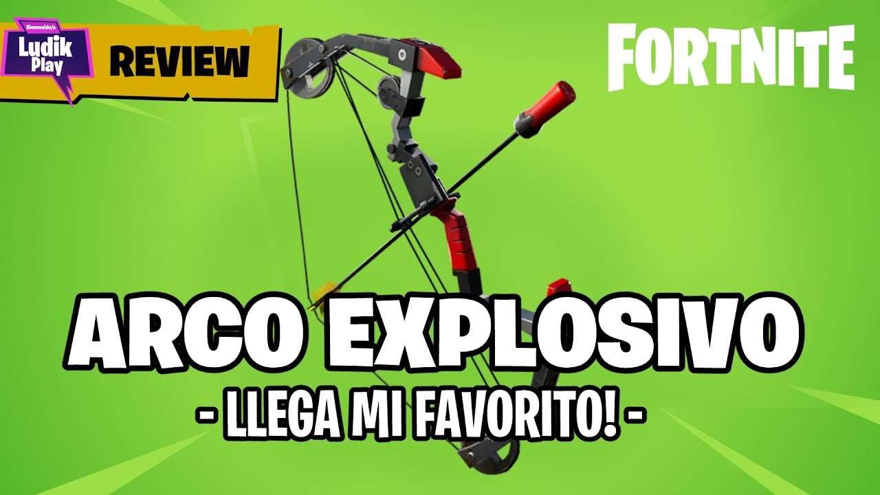 REVIEW ARCO EXPLOSIVO, EL FUSIL DE TIRADOR QUE REVIENTA! | FORTNITE ...
