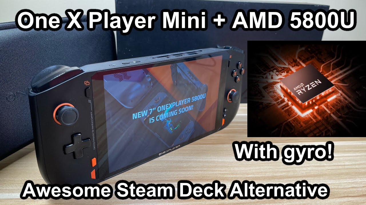 AMD One X Player Mini Has Arrived! Review Plus Gyro Gaming! Great Steam ...
