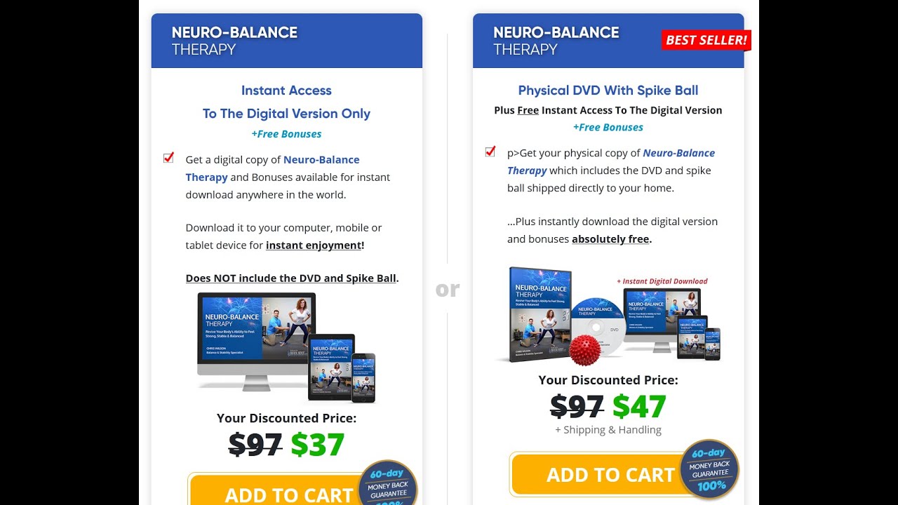 Neuro Balance Therapy VSL Review - Does It Really Help? - YouTube