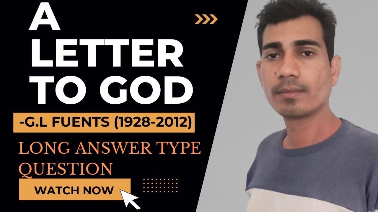 Long Answer Type Questions Answers A Letter To God Class 10th YouTube long-answer-type-questions-answers-a-letter-to-god-class-10th-youtube