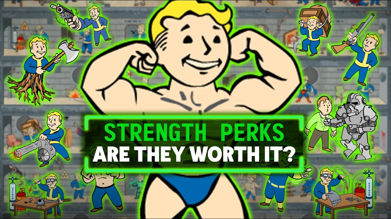 Fallout 4 Strength Perks - Is It Worth It? - YouTube