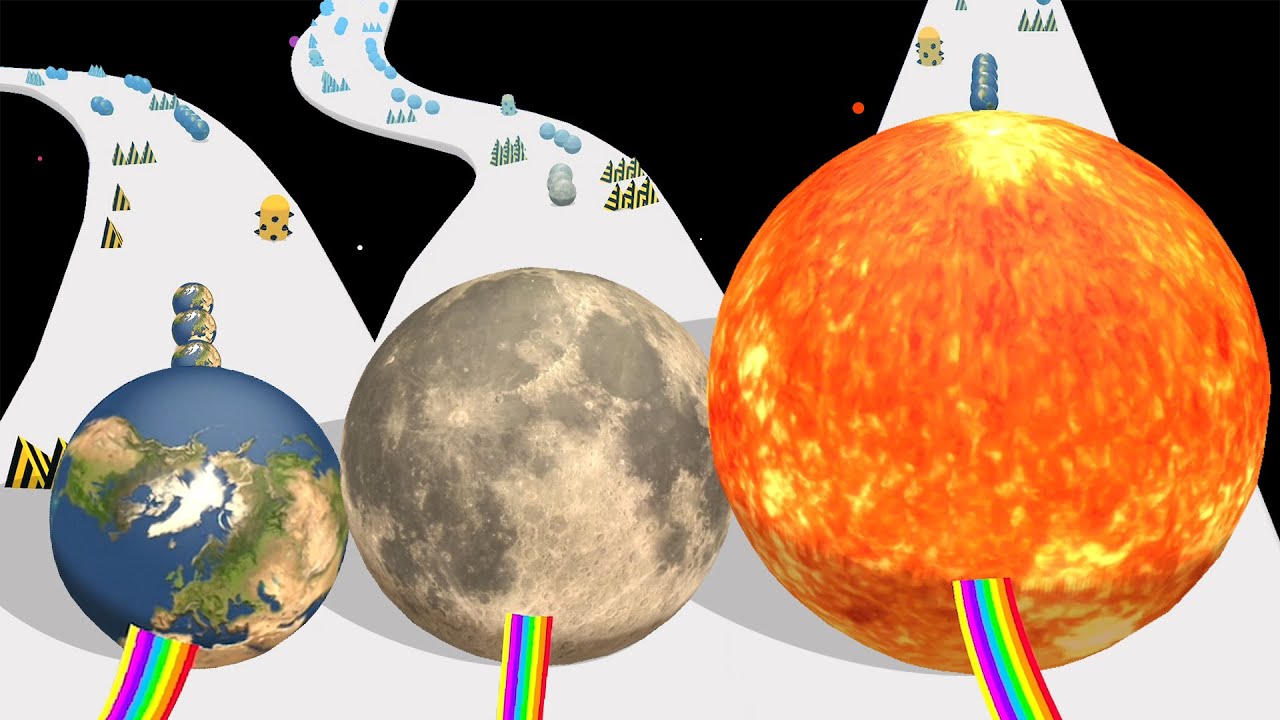 Planet Run 3D - Reach GALAXY (Gameplay Walkthrough) - YouTube