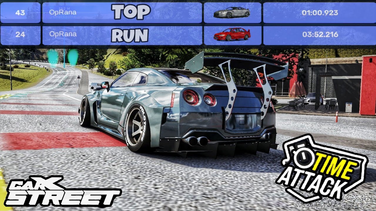 CarX Street 1.6.1 - Nissan GTR_R35 Time Hunters & C5 CC7 T.Attack EV9 ...