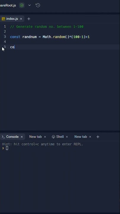 Generate random number in javascript #codewithharry #thapatechnical #java #javascript #shorts ...