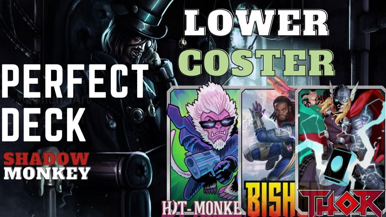 SHADOW MONKEY !!! Hit Monkey Shadow King Gameplay - Marvel Snap - YouTube