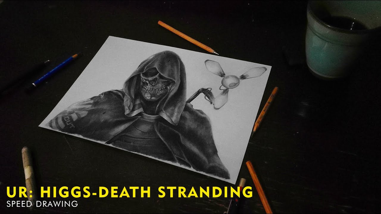 SPEED DRAWING: Higgs-Death Stranding - YouTube