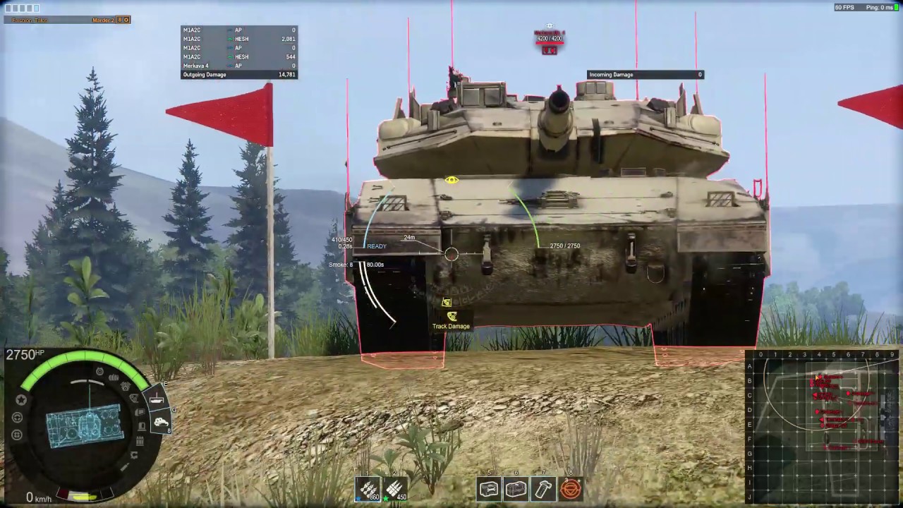 Armored Warfare - Showcasing Autocannon PELE Rounds - YouTube
