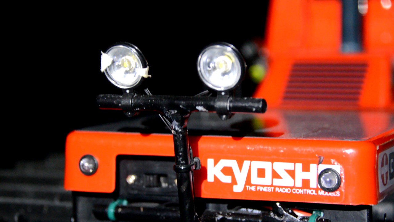 Kyosho Blizzard SR upgrade / SnowCat upgrade TEASER - YouTube
