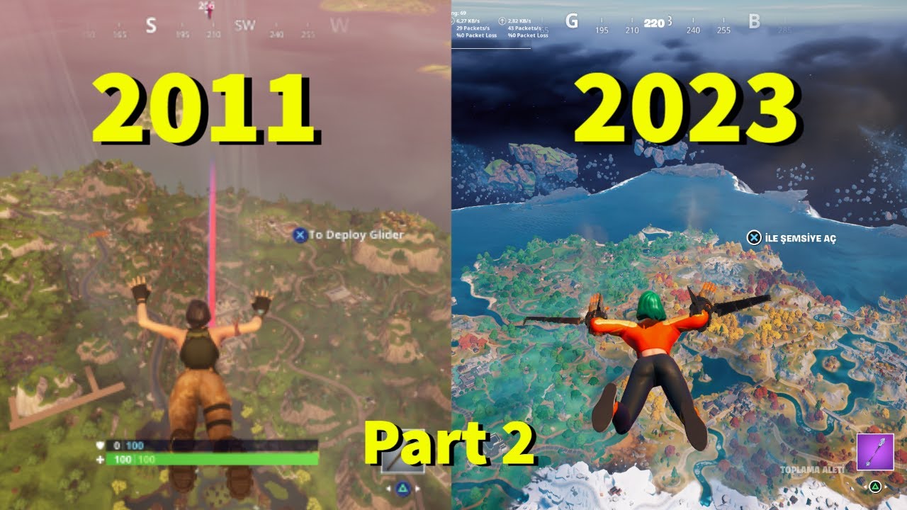The Timeline Of Fortnite (Part 2) - YouTube