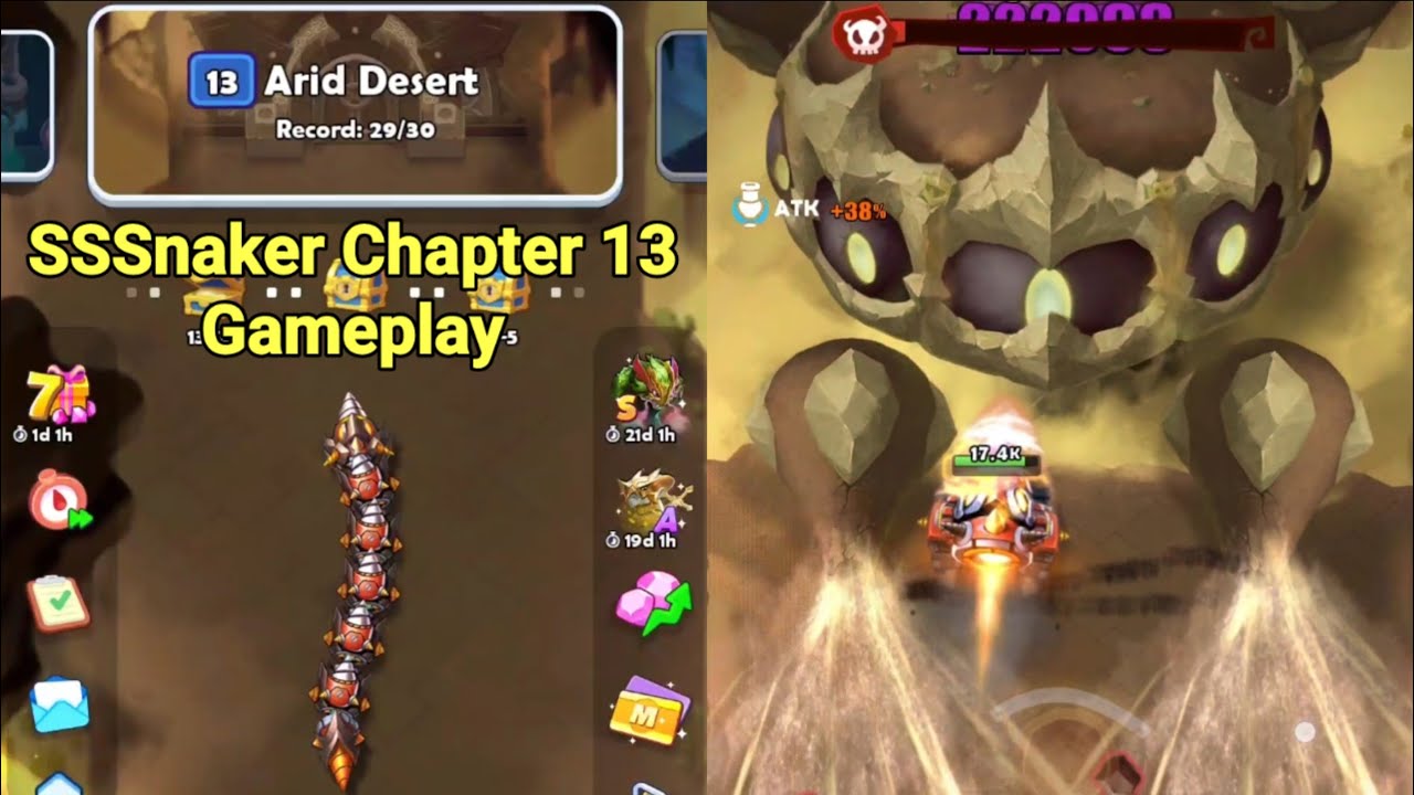 SSSnaker Chapter 13 Gameplay | Best Skills - YouTube