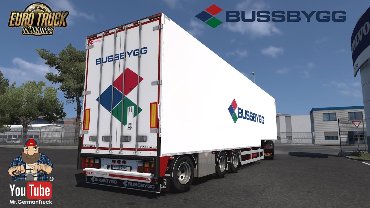 [ETS2 v1.53] Bussbygg Trailer by Kast - YouTube